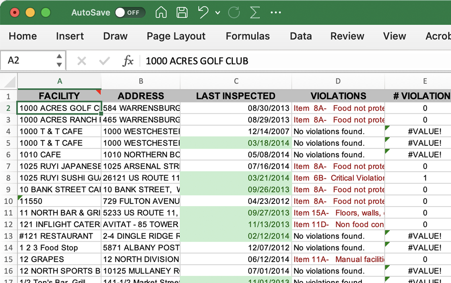 Three Scary Facts About Spreadsheets