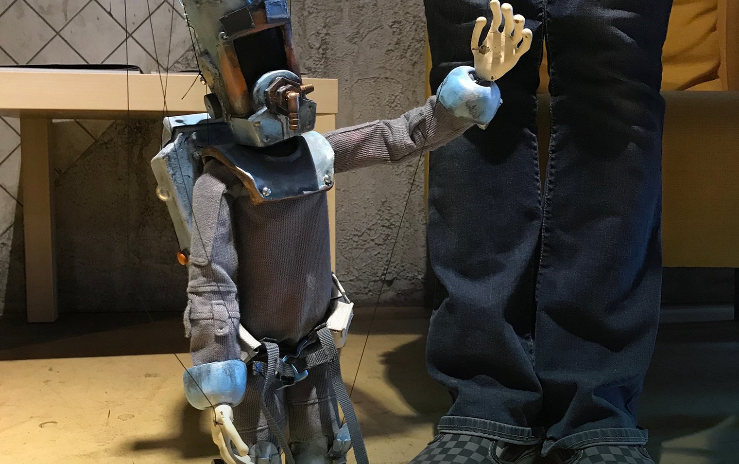 When Your Short Film Uses Live Action and Marionettes